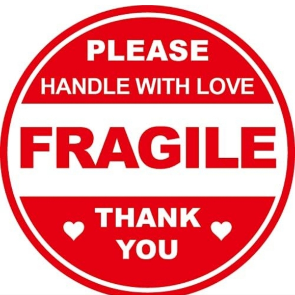 Office | New 5 Count Fragile Stickers | Poshmark